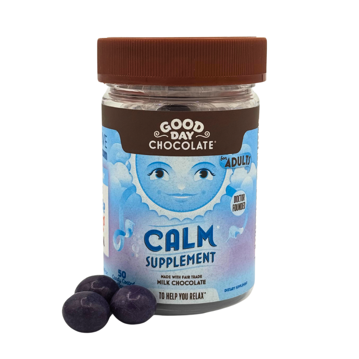Adult Calm Chocolate Supplement – Good Day Chocolate