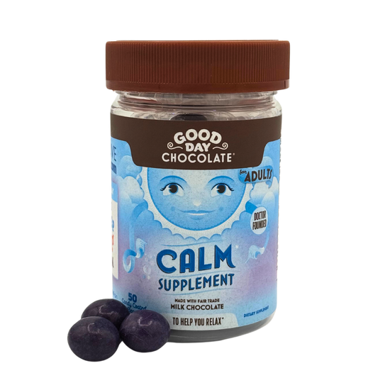 Adult Calm Chocolate Supplement – Good Day Chocolate