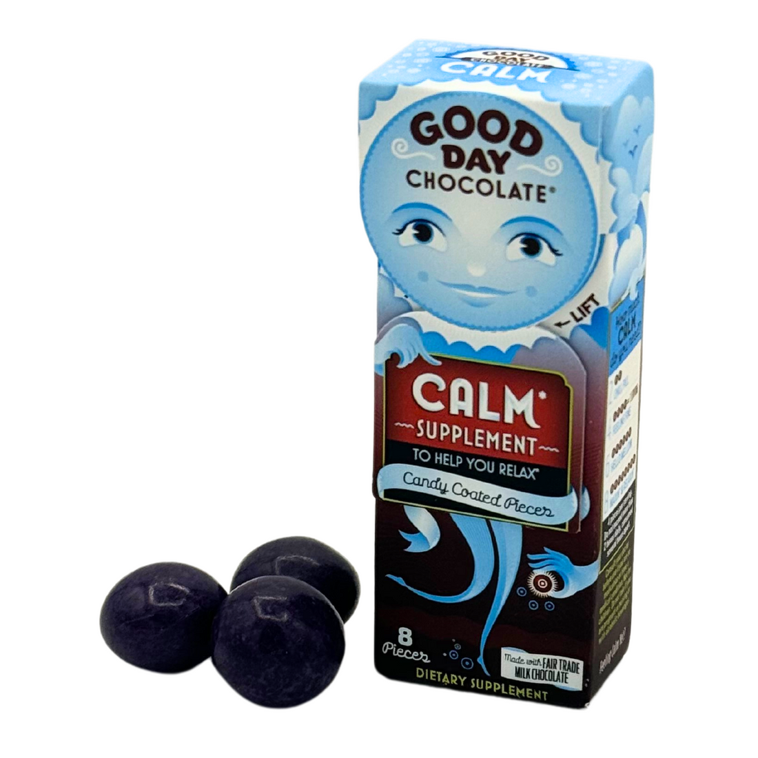 Adult Calm Chocolate Supplement – Good Day Chocolate