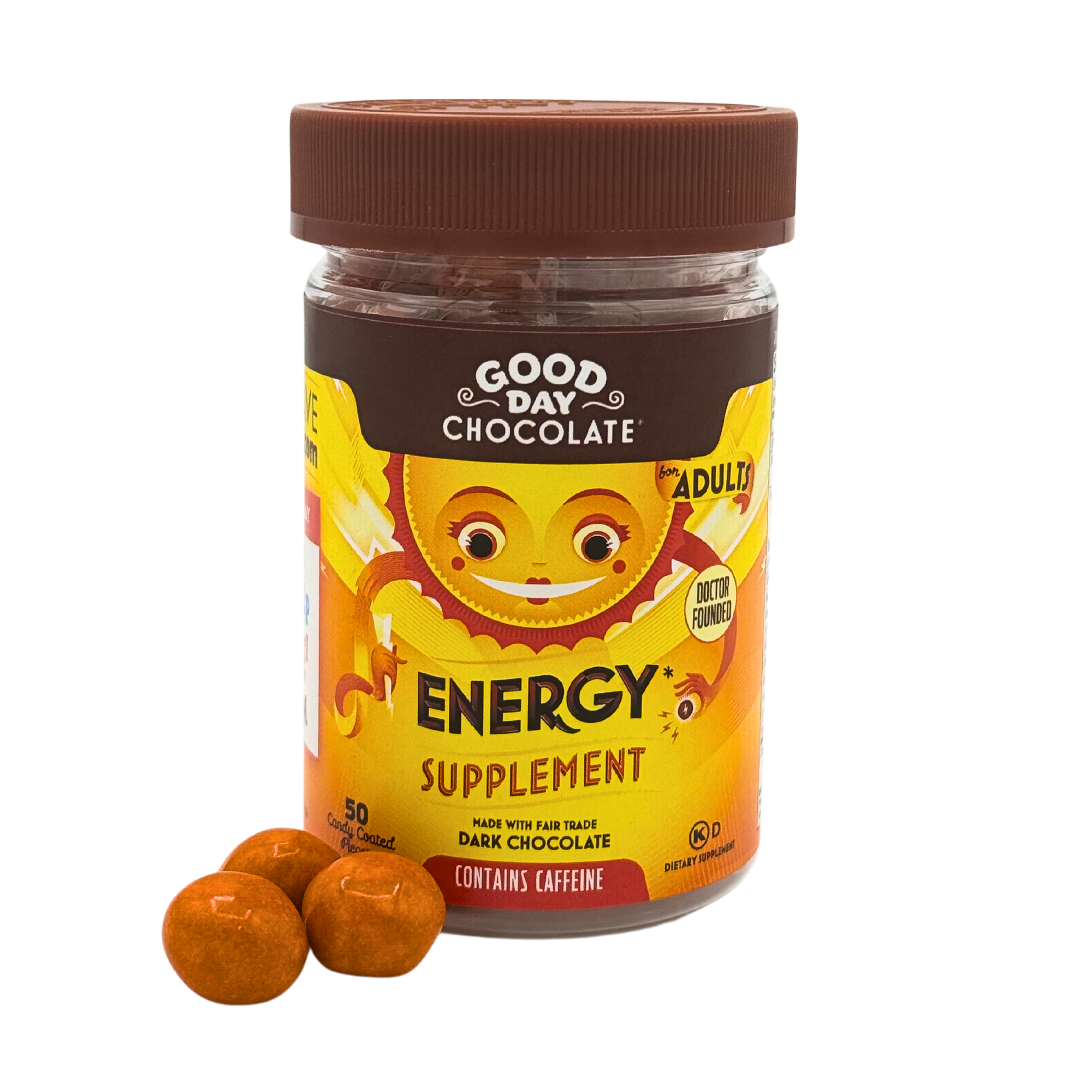 Adult Energy Chocolate Supplement – Good Day Chocolate