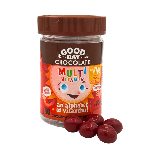 Kids Multivitamin Chocolate Supplement – Good Day Chocolate