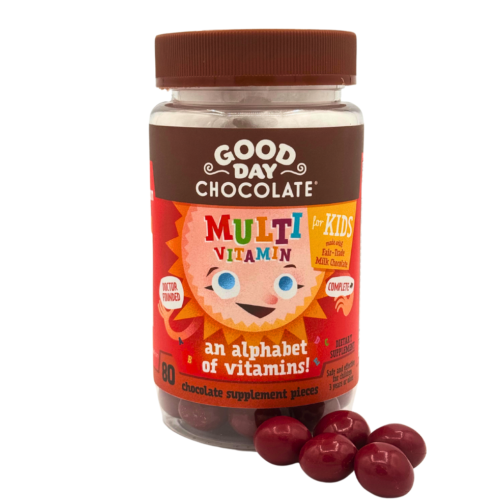 Kids Multivitamin Chocolate Supplement – Good Day Chocolate