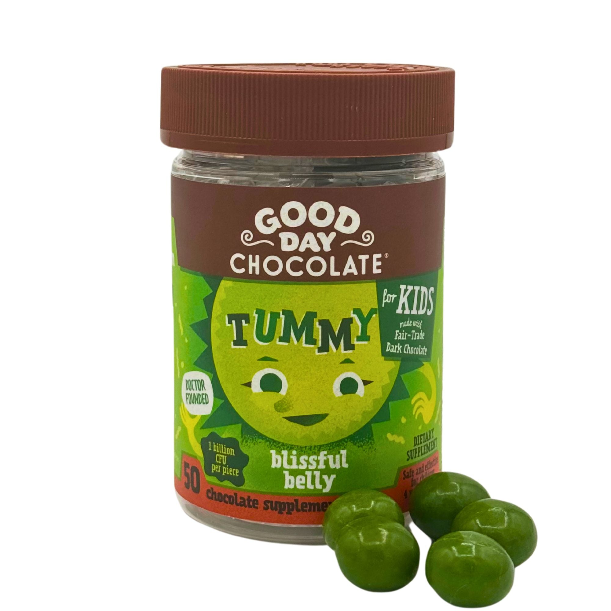 Kids Tummy Chocolate Supplement – Good Day Chocolate
